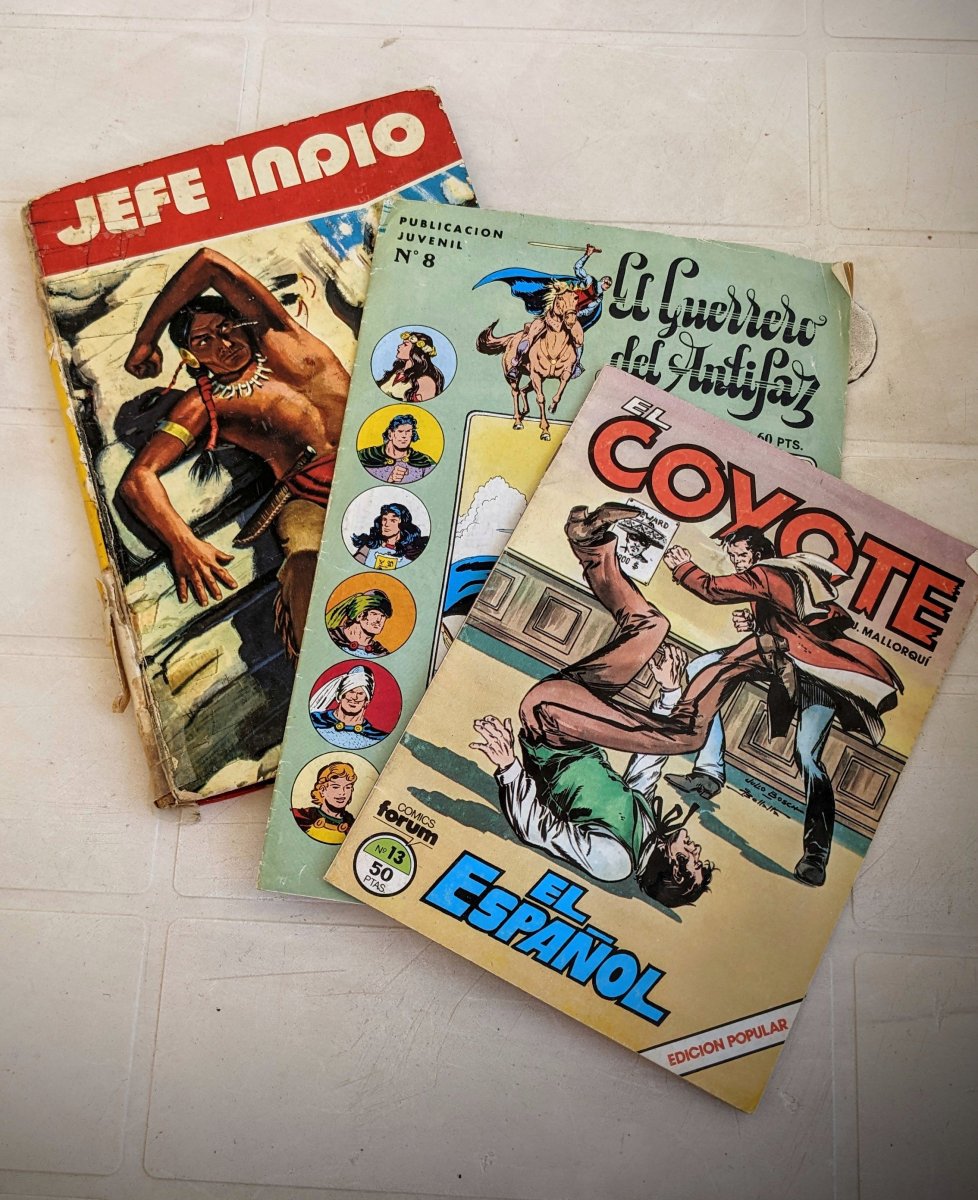 Tebeos y más tebeos. – Mi objetivo es luminoso